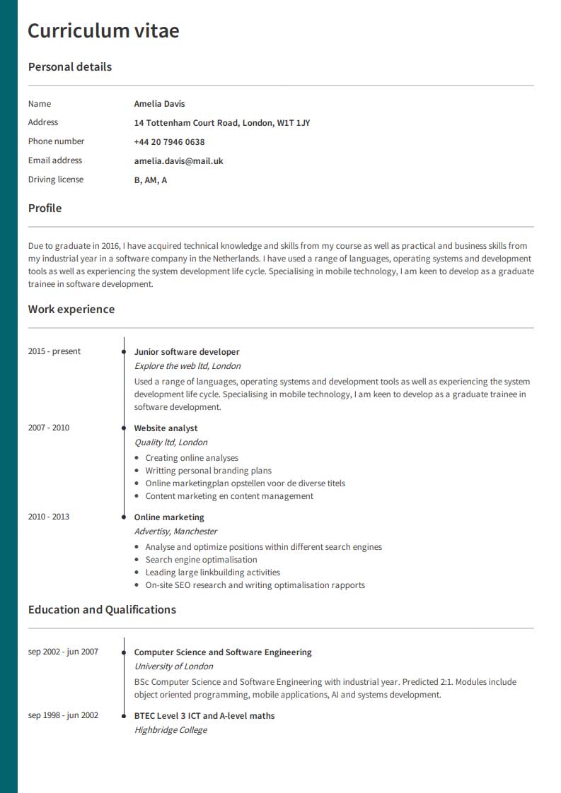 Skapa ett professionellt CV: snabbt och enkelt med CVMaker.se